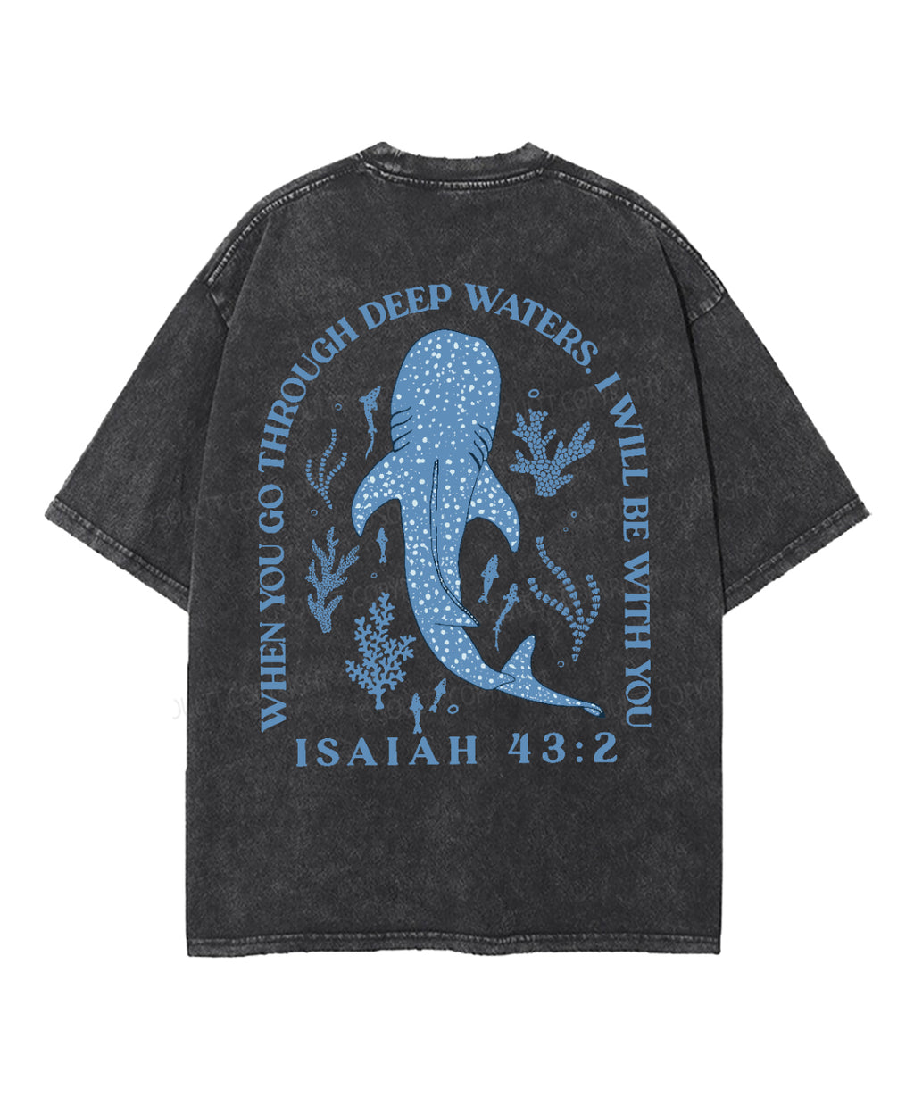 Whale Shark Christian T-Shirt for Women | Faith Graphic Tee – Soultt
