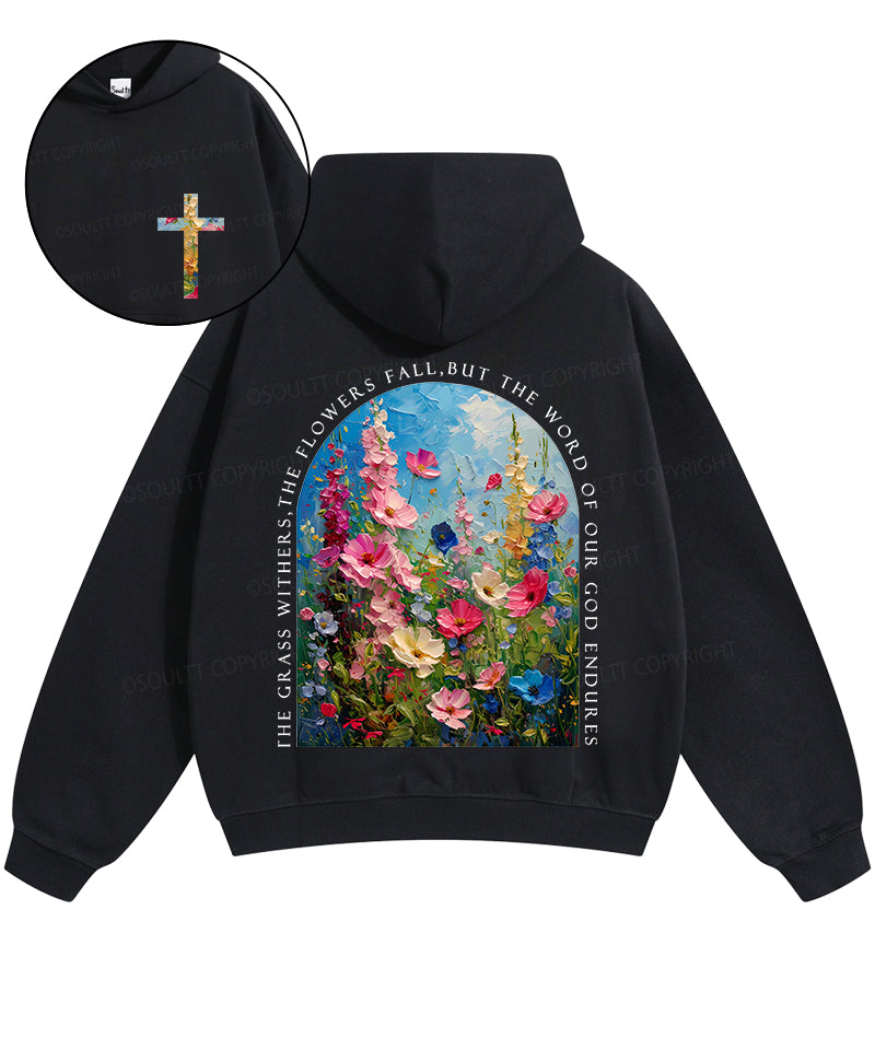 The Word Of God Endures Forever Double Sided Christian Hoodie – Soultt