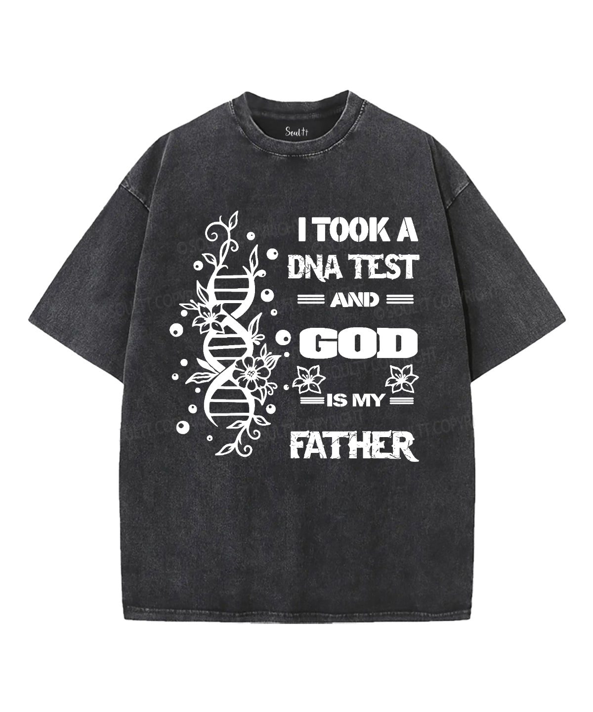 I Took A DNA Test Washed Christian T-shirt – Soultt