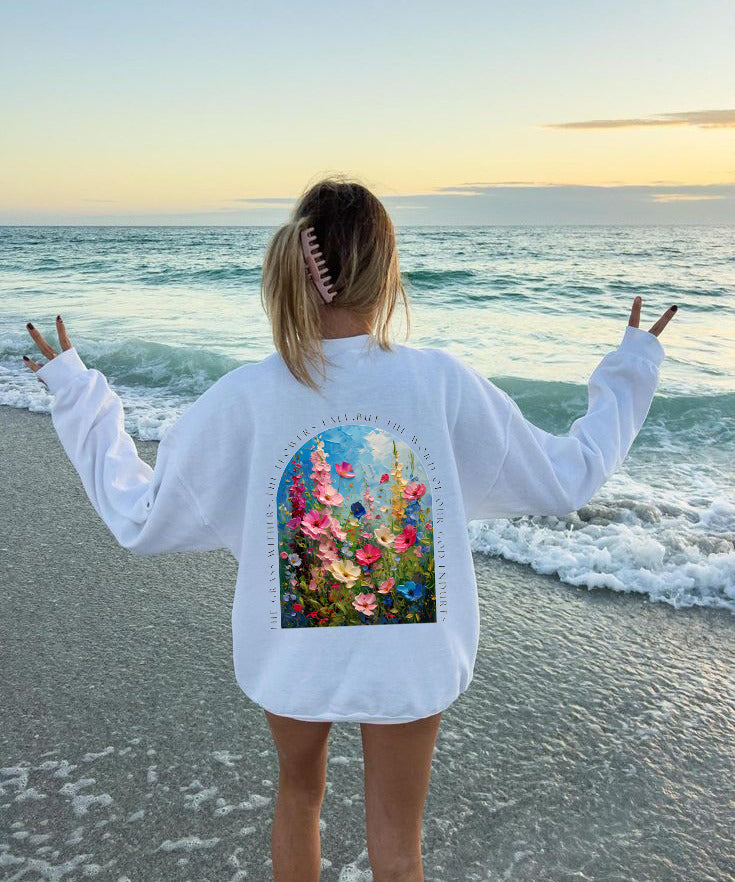 The Word Of God Endures Forever Double Sided Christian Sweatshirt – Soultt